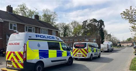 Crawley Armed Police Incident In Pictures As Officers Respond To