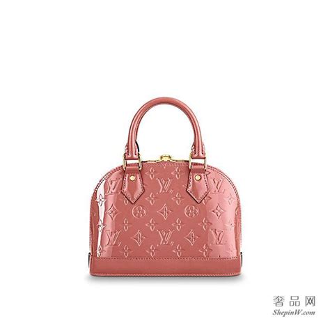 Lv Monogram Vernis Alma Bb Vieux Rose M