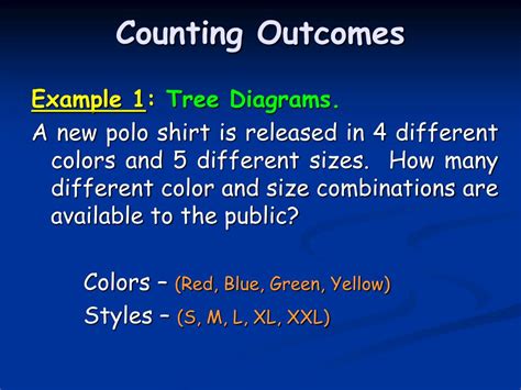 Ppt Counting Outcomes Powerpoint Presentation Free Download Id5465352