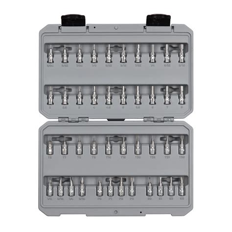 1 4 Inch Drive Bit Socket Set 42 Piece Tekton