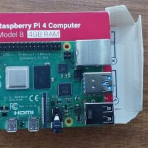 برد رزبری پای مدل B با رم 2 گیگ سامانه پالت انبار قطعات مازاد الکترونیک