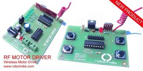 Rf Motor Driver Wireless At Best Price In Ajmer By Robo India Robotics