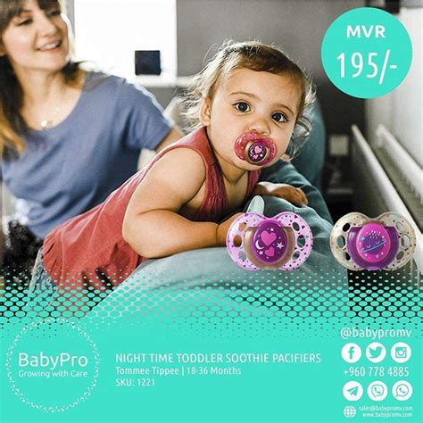 Tommee Tippee Night Time Pacifiers 18 36 Months TommeeTippee Tommeetippeepacifiers Funtimes