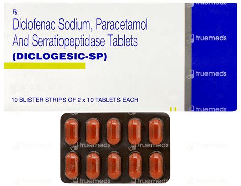 Diclogesic Sp Tablet Pain And Inflammation Relief