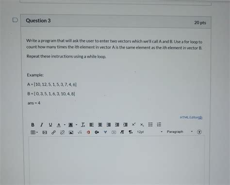 Solved Question Pts Write A Program That Will Ask The Chegg Com