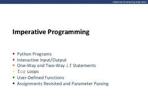 Captulo 4 Ciclos En Python 4 1 Introduccin
