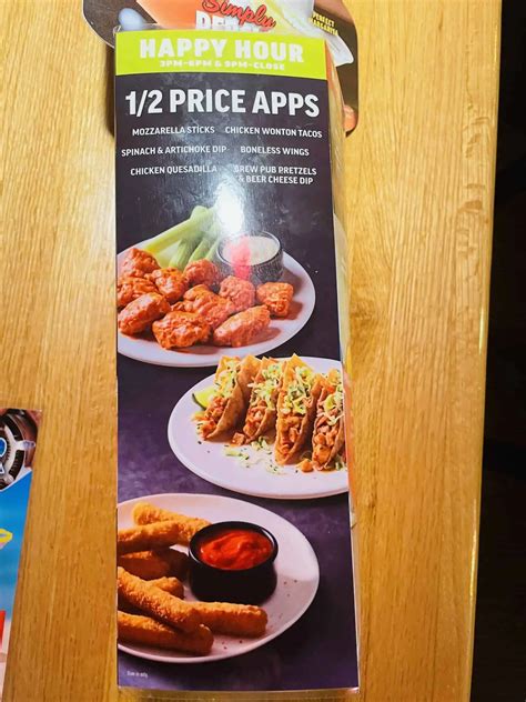 Applebees Drink Soecials