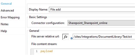 sharepoint connector in mule 4