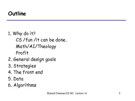 System Issues Constructing A Computer Algebra System Lecture