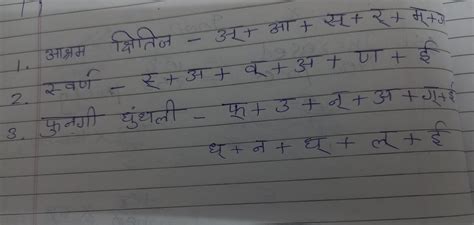 5 दिए गए शब्दों का वर्ण विच्छेद कीजिए आश्रम क्षितिज क स्वर्ण 1