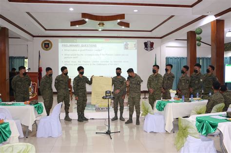 Mga Platoon Leaders Ng 6id Sumailalim Sa Combat Proficiency Symposium