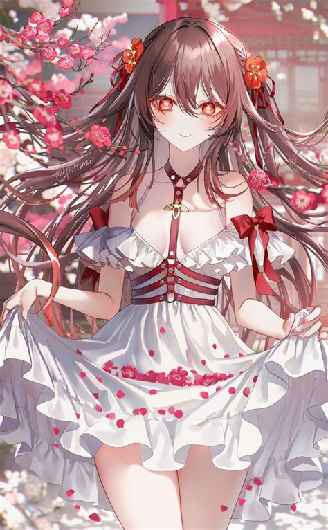 Genshinimpact Fanarts On Twitter Genshinimpact 原神イラスト 原神 胡桃
