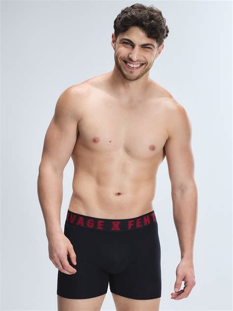 Savage X Boxer Briefs In Black Savage X Fenty Uk United Kingdom