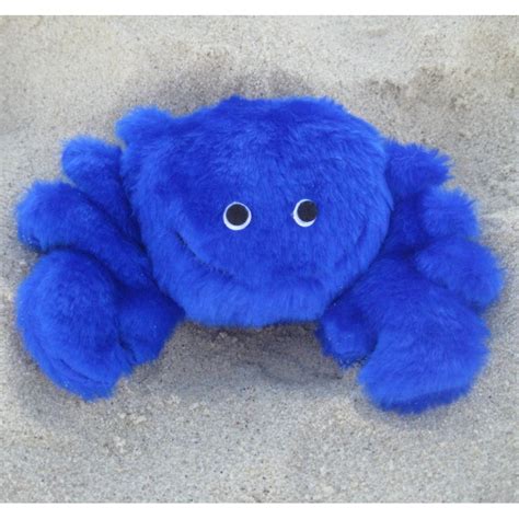 Plush Blue Crab Stuffed Dog Toy