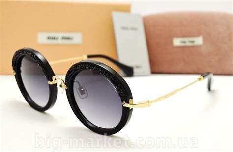 Окуляри Miu Miu Smu 08 R Black купити в Україні Бігмаркет