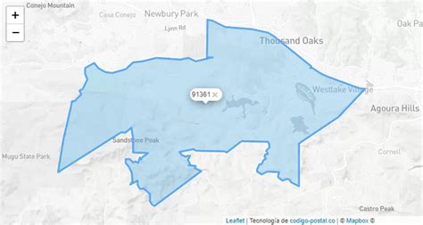 Zip Code Map Of Westlake Village 91361 Evacuations Lifted For Thousand