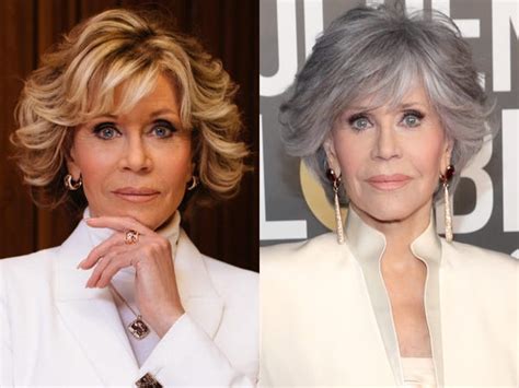 Before And After Photos Of Celebrities With Gray Hair Business Insider