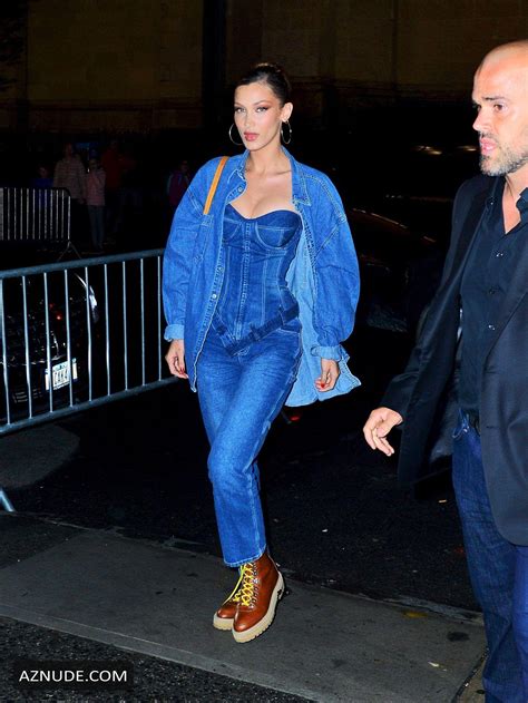 Bella Hadid Arrives At Sister Gigi Hadids Birthday Party At Lavenue