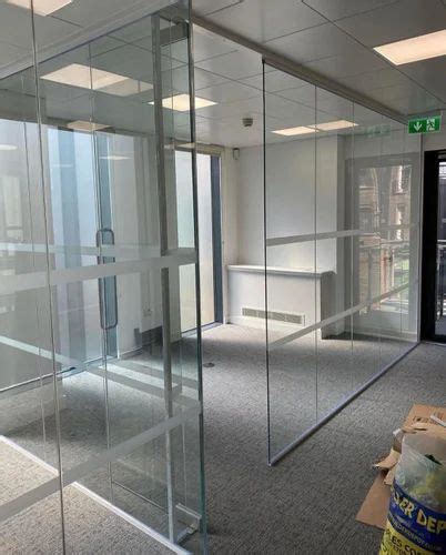 Glass Glazed Partition Service For Office At ₹ 250 Square Feet In Pune