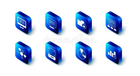 Set Data Analysis Folder And Lock Financial Growth Pie Chart