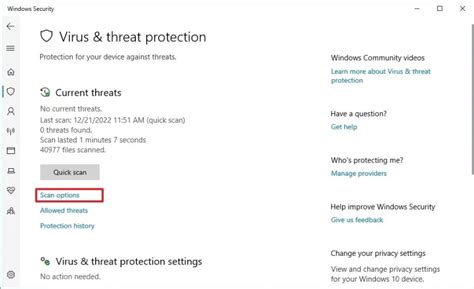วิธีเรียกใช้การสแกนไวรัสแบบเต็มด้วย Microsoft Defender Antivirus บน Windows 10 All Things Windows