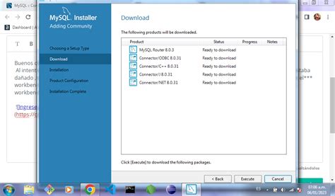 Error Al Instalar Mysql Introducción A Sql Con Mysql Manipule Y