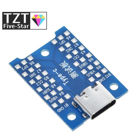 TZT The New Usb Interface Usb Type C Test Charging Board Diy For Ardunio