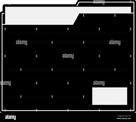 Folder File Symbol Stock Vector Image Art Alamy