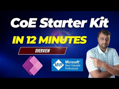 Overview Of CoE Starter Kit Center Of Excellence Power Platform Trainings