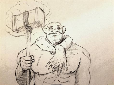 Rf Grok The Barbarian Characterdrawing