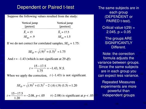 Ppt T Test Powerpoint Presentation Free Download Id 6600956