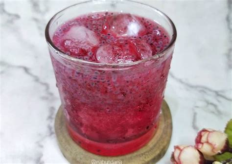 Resep Es Fanta Selasih Oleh Bunda Ela Cookpad