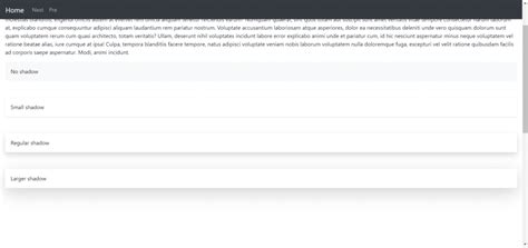 Bootstrap Utilities Shadows Scmgalaxy