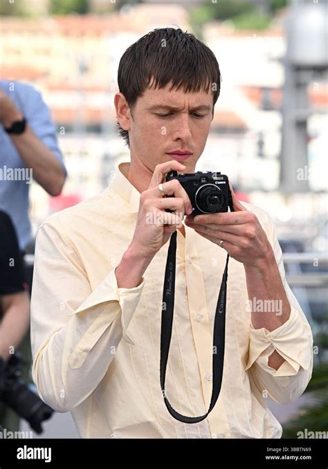 Cannes France May 17th 2025 Harris Dickinson Attending The Urchin Photocall Part Of The