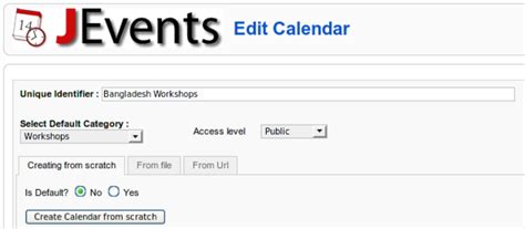 adding an event calendar to your joomla site using jevents
