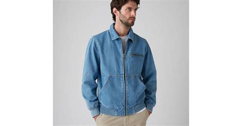 Western Bomber Jacket Medium Wash Levis® Ca