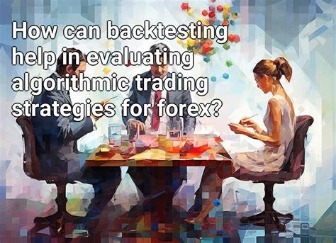 How Can Backtesting Help In Evaluating Algorithmic Trading Strategies For Forex