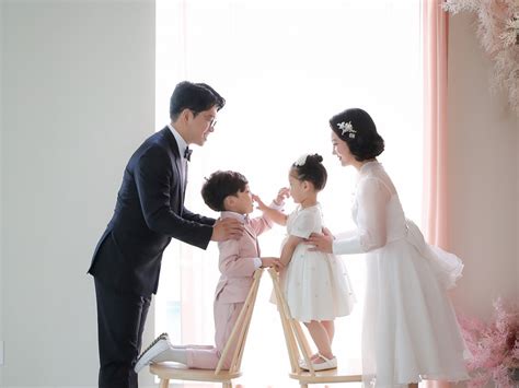 웨딩가족사진 루시엘스튜디오