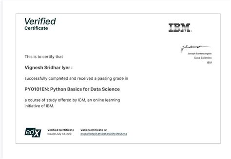 Vignesh Iyer On Linkedin Python Experience