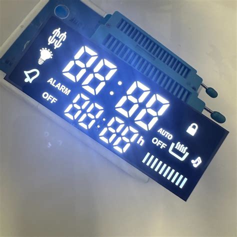 Customized Ultra Bright White 7 Segment Led Display Common Cathode For Gas Cooker Controller