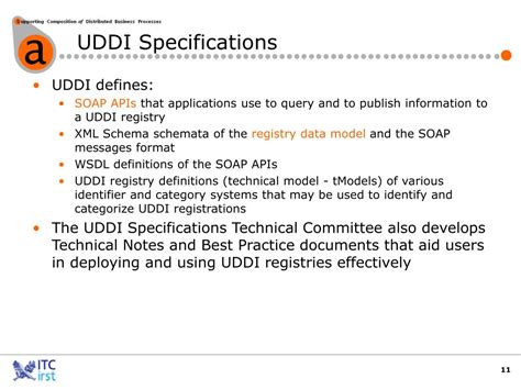 Ppt Uddi Universal Description Discovery And Integration
