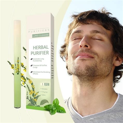 Herbal Diffuser Mullein Thyme Mint Beneficial For Lung Health Smoking