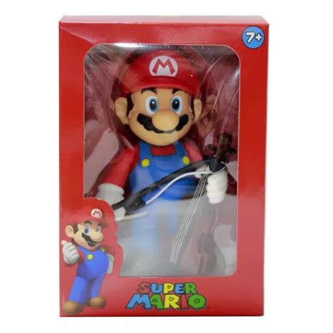 Super Mario Bros Luigi Yoshi Collectible Action Figures Display Model
