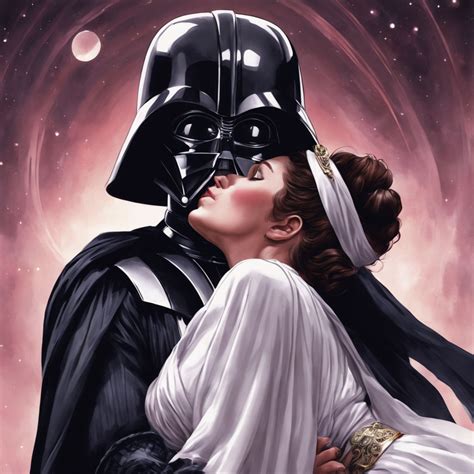 Darth Vader And Leia Close 2 By Tojoe911 On Deviantart