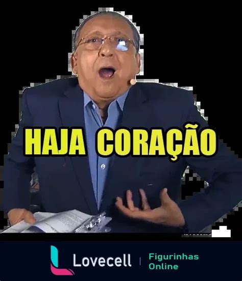 Figurinha Haja Coração Para Whatsapp Lovecell