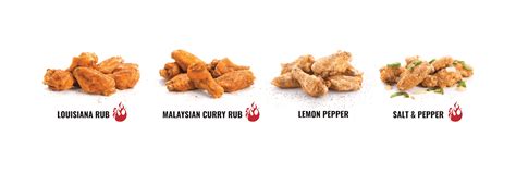 Chicken Wing Flavors, Sauced Wings, Seasoned Chicken, Wing Sauces