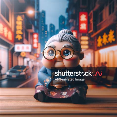 Close Photo Si Mbok Gemuk Lucu Ai Generated Image 2398533905 Shutterstock