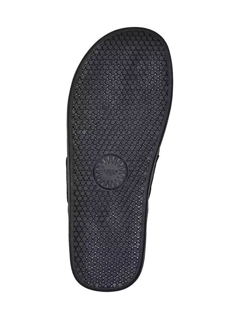 Ugg Seaside Flip Leather Flip Flops Mens Shoes Beyondstyle In 2024