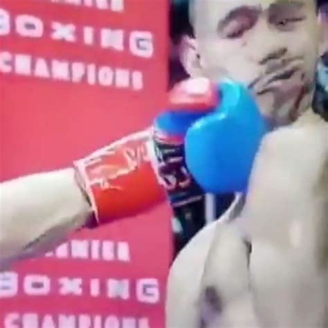 Viral Las Reacciones De Un árbitro Mientras Un Boxeador Golpeaba Al Rival Infobae