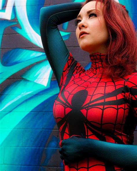 Ani Mia • My Mayday Spidergirl Cosplay Photographed By